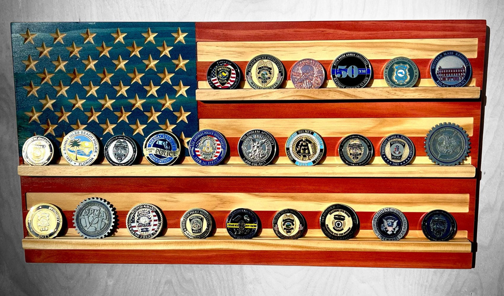 CNC Challenge Coin Flag Tutorial – Aqua Vitae Woodworks