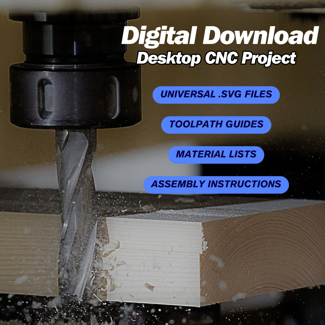 Desktop CNC Router Projects - Digital Build Plans – Aqua Vitae Woodworks